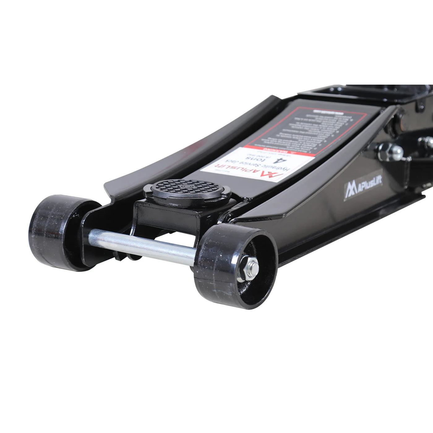 APlus FE400B 4 Ton Lower profile Steel Racing Floor Jack with Dual Pis ...