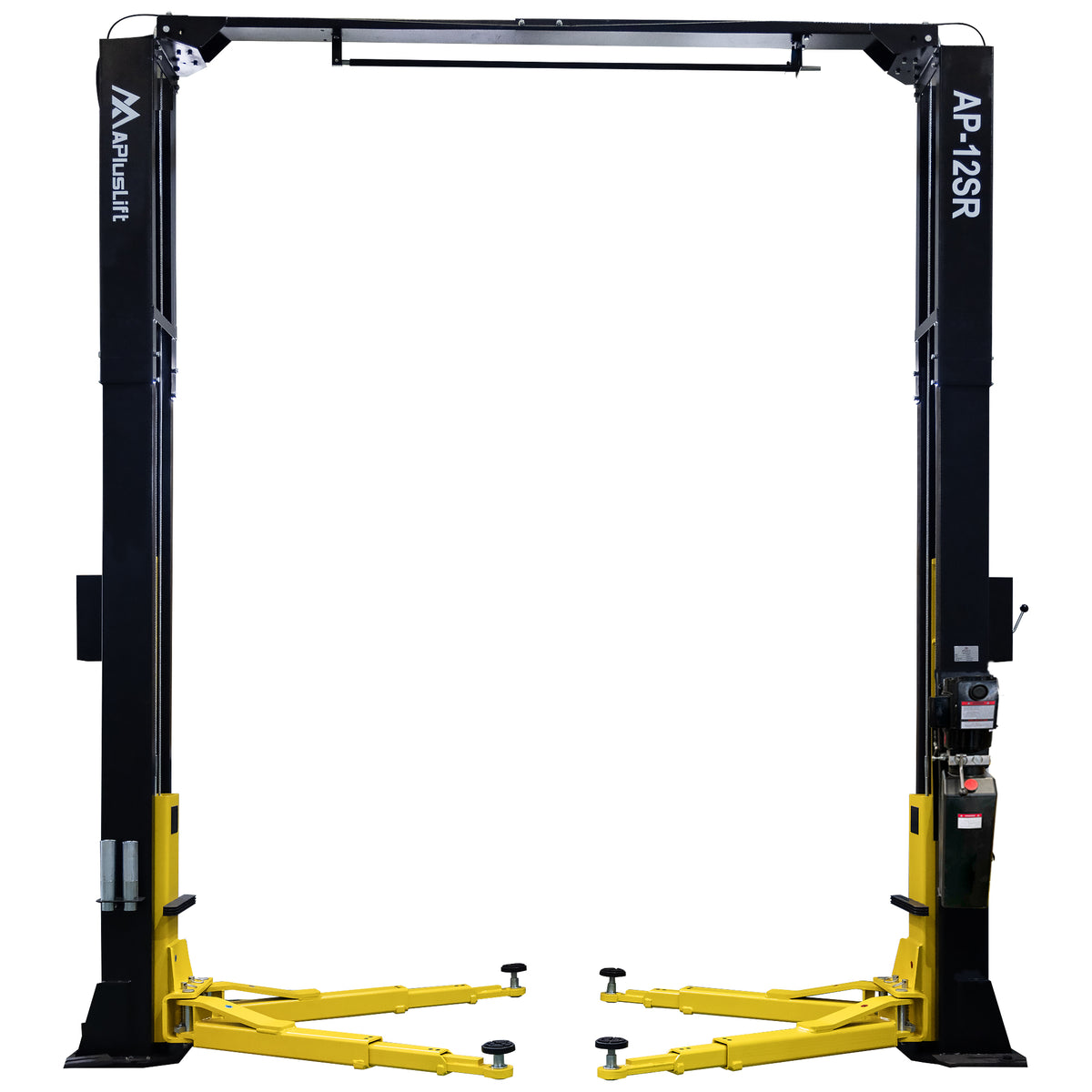 APlusLift 12,000LB 2-Post Overhead Single Release Direct Drive Car Lif ...
