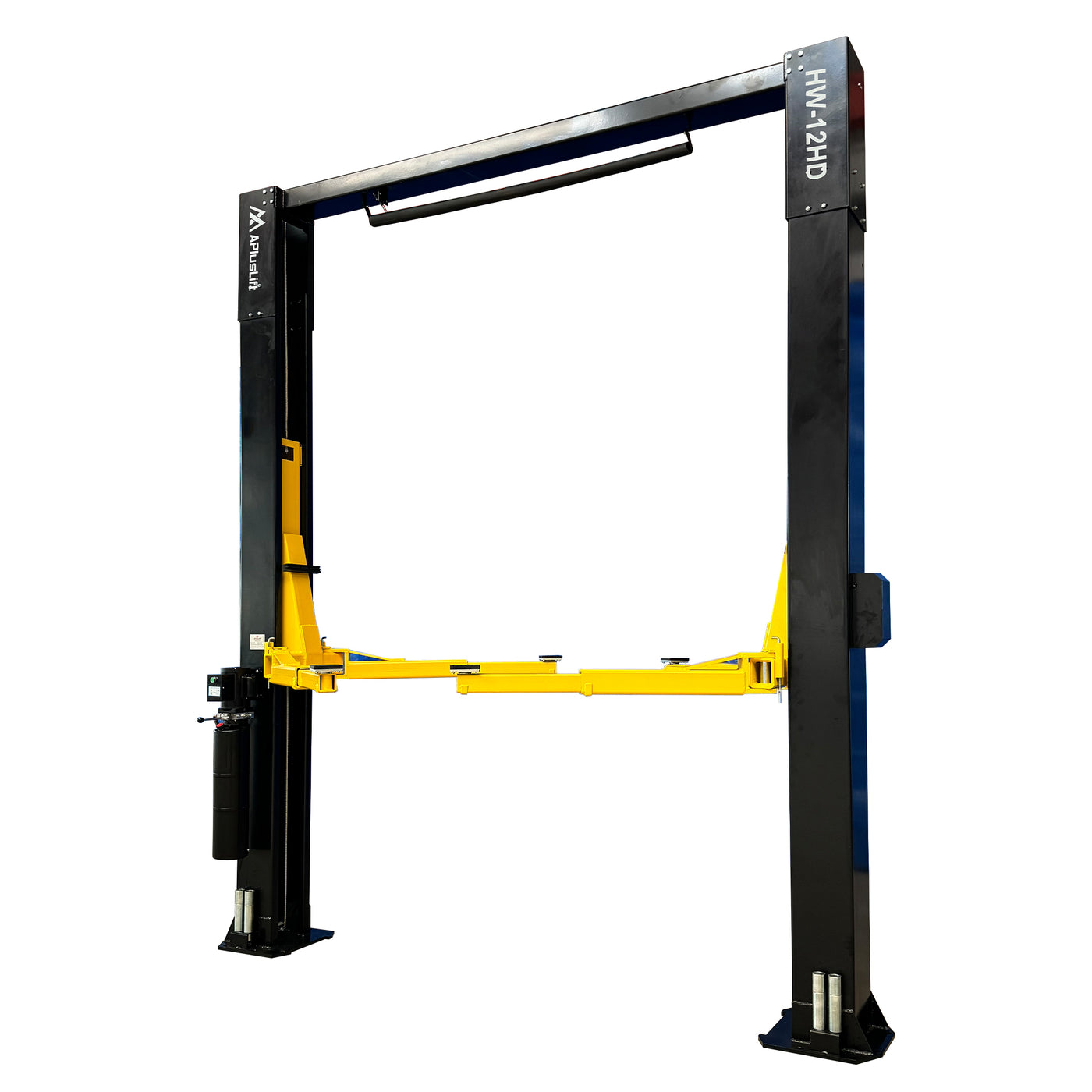 APlusLift 12,000LB 2-Post Overhead Single Release Direct Drive Car Lif ...
