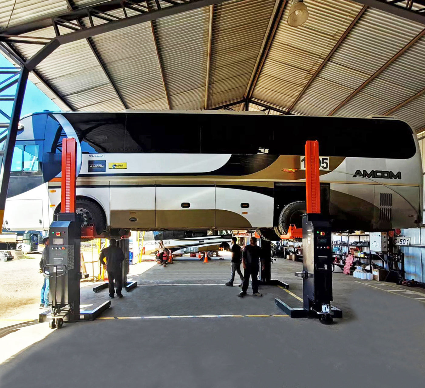 [Pre-Order] APluslift Falcon 18000LB and 22000LB Mobile Column Lifting ...