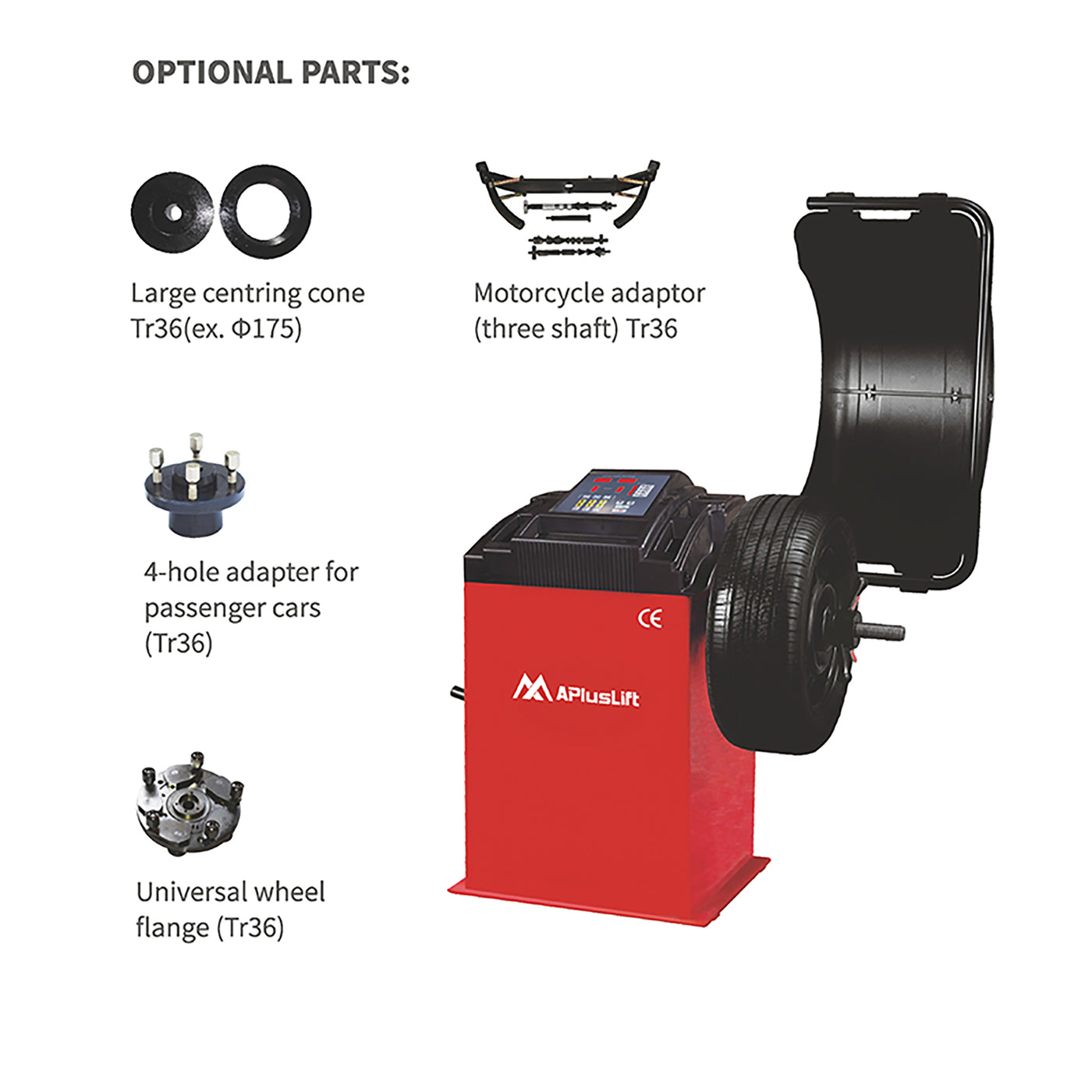 APlusLift WBS-500 Electronic Tire Wheel Balancer Machine – APlusLift ...