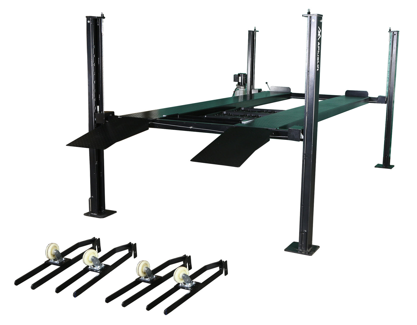 APlusLift 8000LB 4-Post Portable Parking Storage Service Car Lift - HW ...
